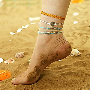 choice of all String Bracelets for WomenMen Summer Wave Bracelet Set for Teen Girls Waterproof Surfer Ankle Bracelet for Men Boys Friends
