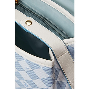 U.S. POLO ASSN. Diamond Signature Backpack Light Blue One Size