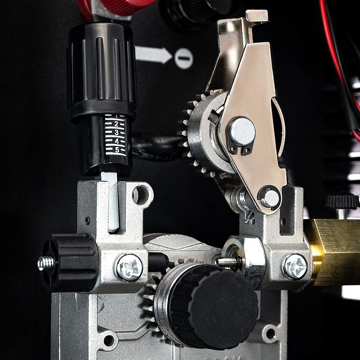 Amico MIG-160, Multi-function 160-Amp MIG/Flux/TIG/Stick Arc DC Inverter Welder, Spool gun weld aluminum SPG15180