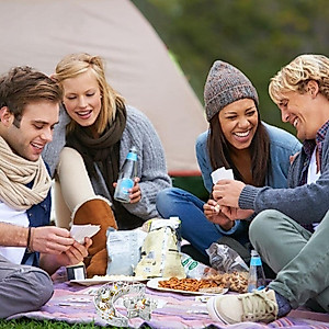 Ramadan Iron Tray Moon Star Shaped Eid Mubarak Dessert Tray for Wedding Party Festival Table Decor (White)