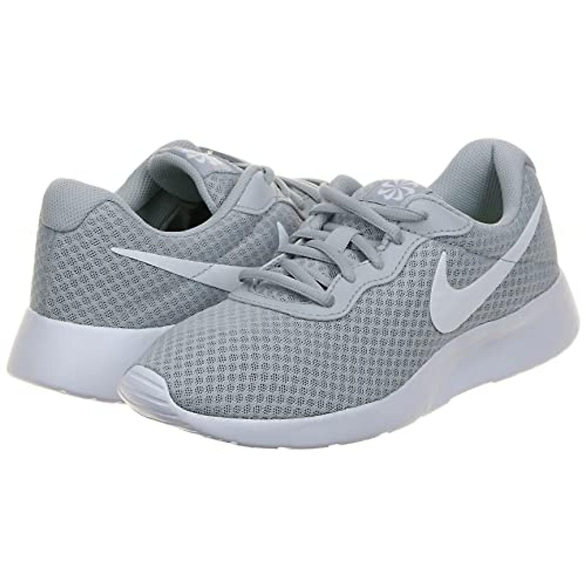 NIKE Women's Sneaker, Wolf Grey White Barely Volt Bl, 9
