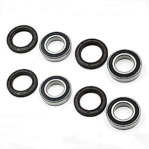 Replacement for Yamaha Front Wheel Bearings and Seals Kits 04-13 Rhino 450 660 700