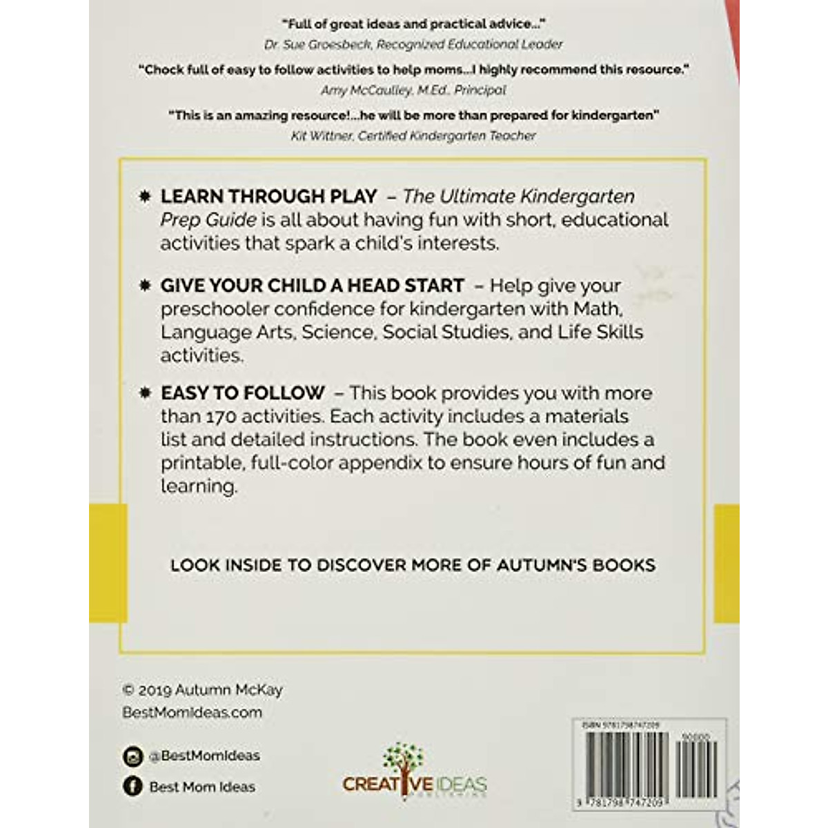 The Ultimate Kindergarten Prep Guide: A complete resource guide with fun and educational activities to prepare your preschooler for kindergarten (Early Learning)