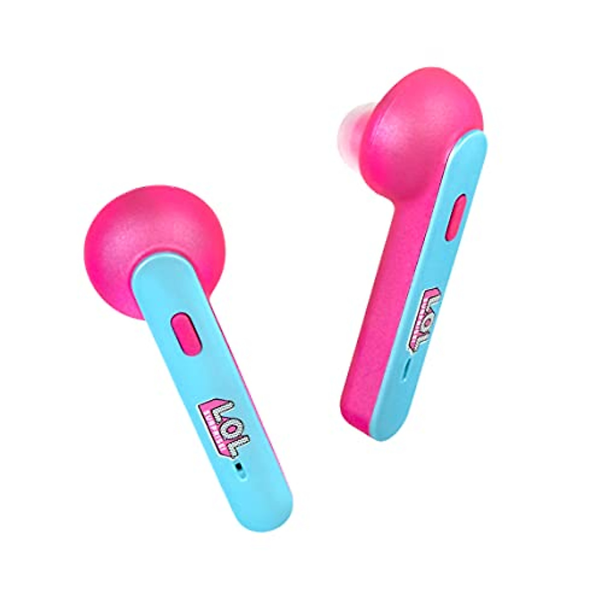 L.O.L. Surprise! Wireless Earbuds for Kids w/ 3D Stereo Sound & Built-in Mic