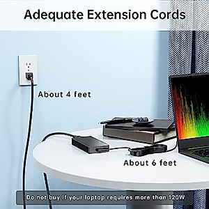 20V 6A 120W Laptop Charger Fit for ASUS Zenbook Flip 15 Q528EH Q538EI UX534F Q537F Q547F Q536F Q506 Q546F Power Cord Adapter Supply ADP-120CD B A17-120P2A