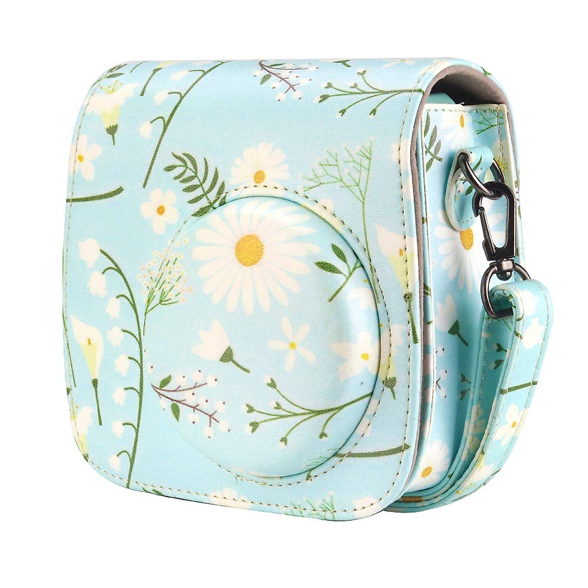 A ANTER Instant Camera Accessories Compatible with Fujifilm Instax Mini 12 11 9 Instant Film Camera - Chrysanthemum