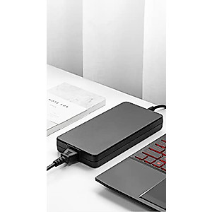 240W 19.5V 12.3A AC Charger for Dell Alienware M17 R1 R2 R3 R4 R5 M17X R2 R3 M18X Area-51m R2 G5 G7 M6400 M6500 M6600 J211H FWCRC C3MFM U896K 6RTJT Y044M Laptop