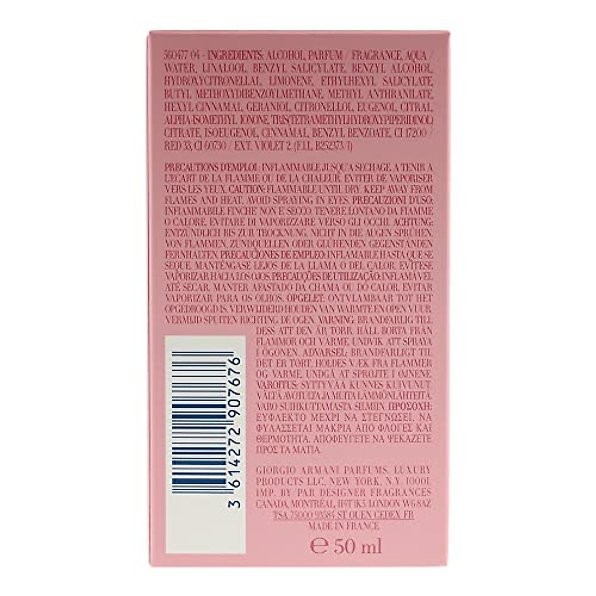 Armani Beauty - My Way - Eau de Parfum - Women's Perfume - Floral Woody Fragrance - Bergamot, Orange Blossom, Tuberose, Jasmine, Cedarwood, Vanilla and White Musk Notes - 1.7 Fl Oz