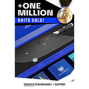 Dalstrong Meat Cleaver Knife-9"- Gladiator Series-'The Ravager'-Heavy Duty Butcher Kitchen Knife Gift-Forged High Carbon German Steel-BBQ, Meat Knife-w/Sheath-NSF Certified