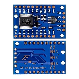 QCCAN 4PCS PCF8575 IO Expander Module I2C to 16IO Integrated Circuits