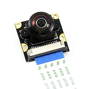 IMX219-200 Camera for Jetson Nano Developer Kit 8MP Camera Module with IMX219 Sensor 3280 × 2464 Resolution 200 Degree Wide Angle of View Suits for AI Projects