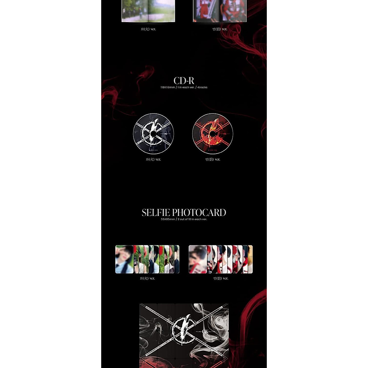 CIX - 5th EP OK Episode 1 : OK Not PHOTOBOOK VER CD+Folded Poster (Random ver.)