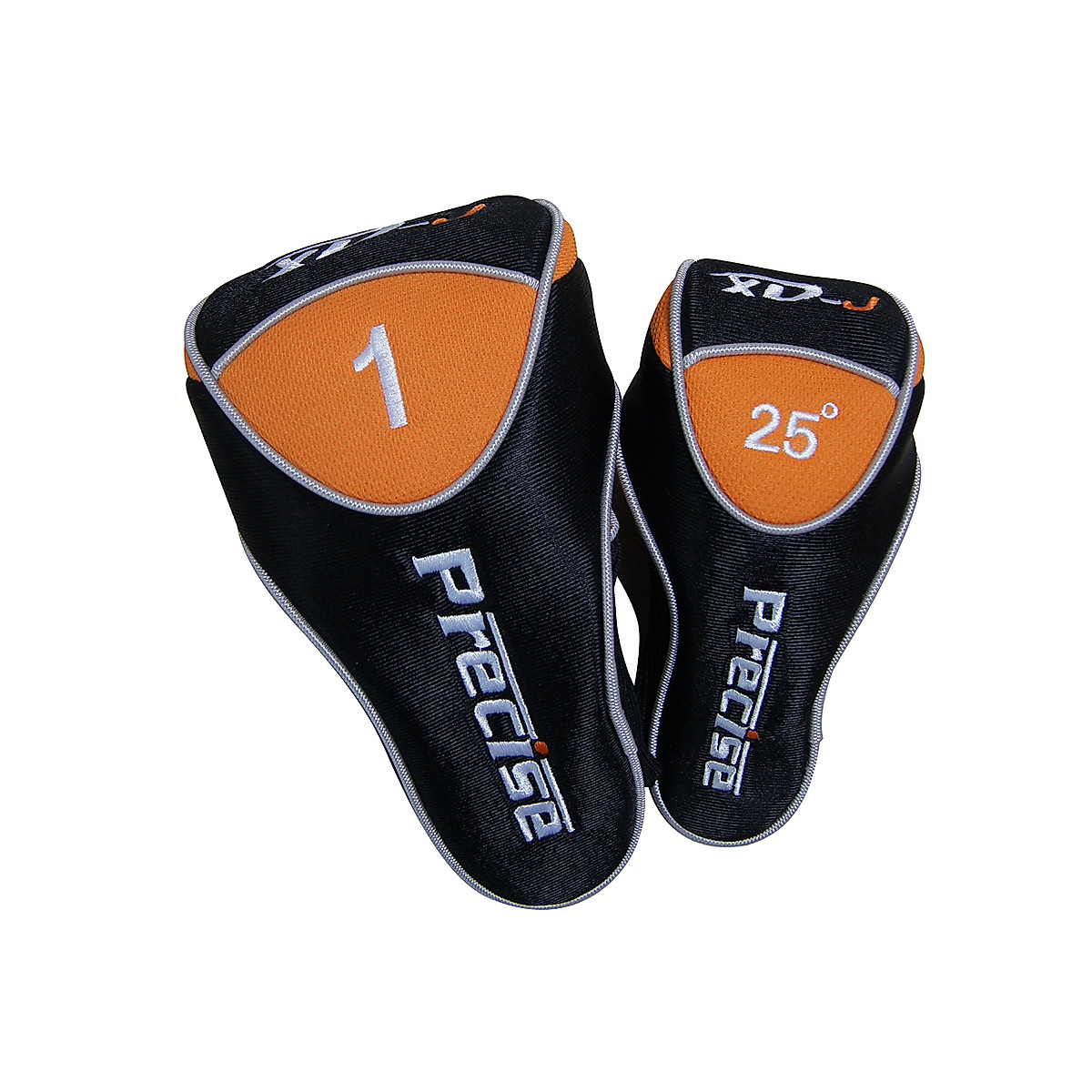 Remarkable Right Handed Junior Golf Club Set for Age 3 to 5 (Height 3' to 3'8") Set Includes: Driver (15"), Hybrid Wood (25*), 7 Iron, Putter, Bonus Stand Bag & 2 Headcovers