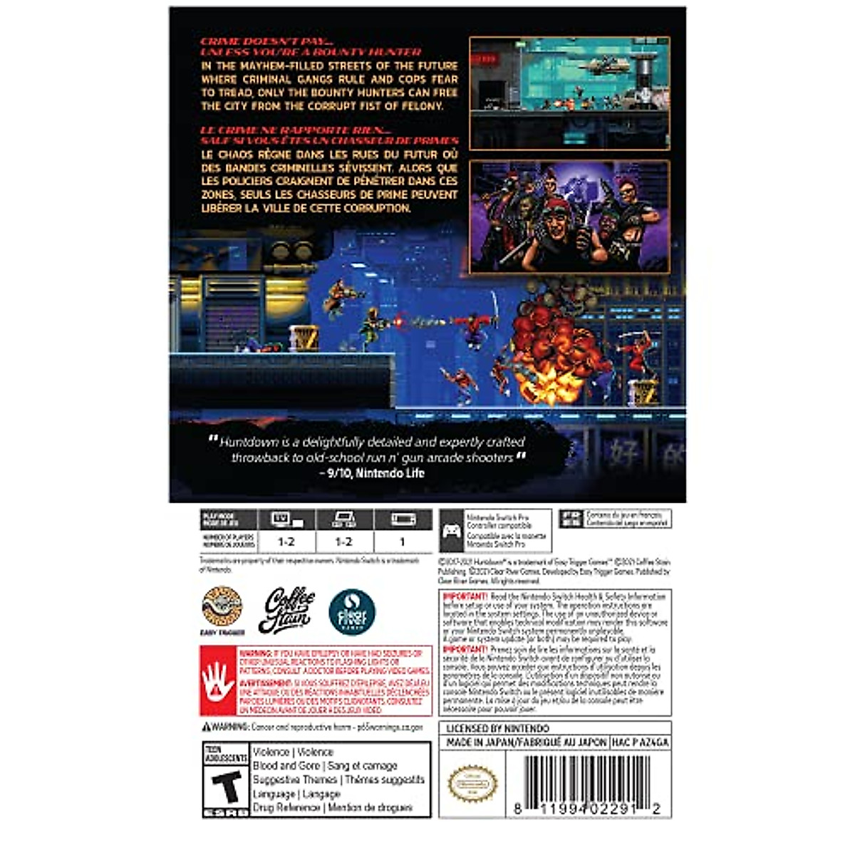 Huntdown - Nintendo Switch