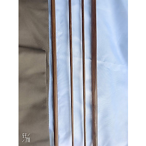Bamboo Fly Rod Blank 8'0" for #6 Line Wt,3 Piece with 2 Tips.