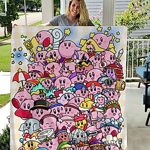 Kids Blanket Flannel Fleece Warm Soft Throw Blanket for Couch Sofa Bed Living Room for Boys Girls