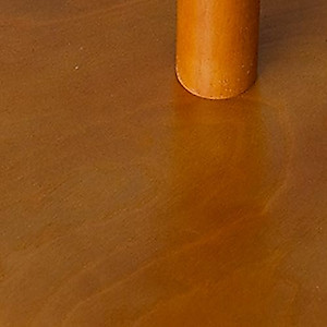 Pieryakers Wooden Coat Rack,Wood Coat Rack Stand with 5 Hooks,Freestanding Coat Rack Coat Tree, Easy to Assemble, For Entryway, Bedroom, Office,Coat, Bag (Walnut)