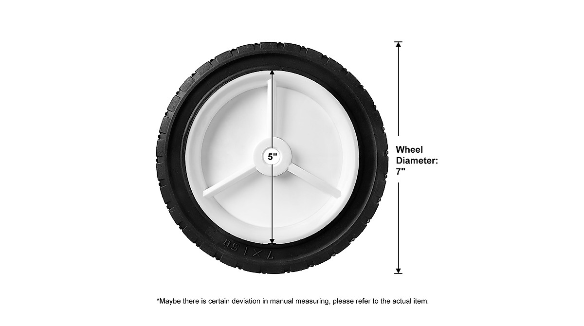 Buy 7-Inch Universal Wheels Replacing Oregon 72-107 | Heavy Duty ...