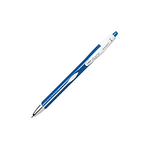 BIC Atlantis Exact Retractable Ball Pen, Fine Point (0.7 mm), Blue, 12-Count (packaging may vary)