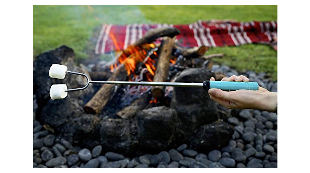 Marshmallow Roasting Sticks - Telescoping Skewers for Campfires