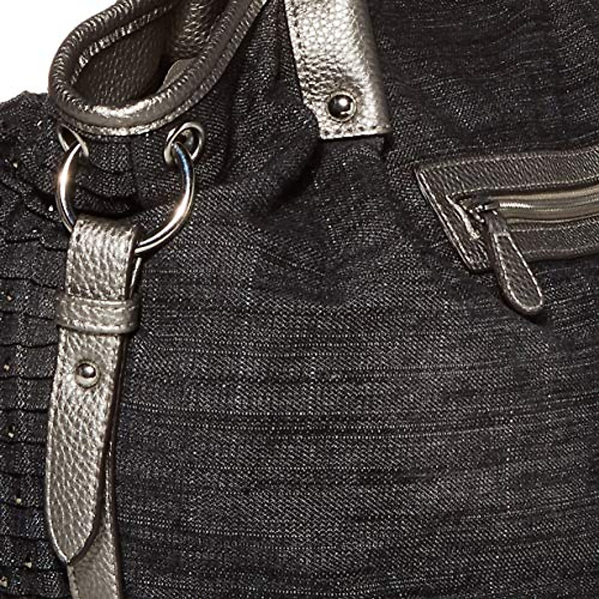 LaTique Anastasia w/Stones Handbag, Dirty Denim