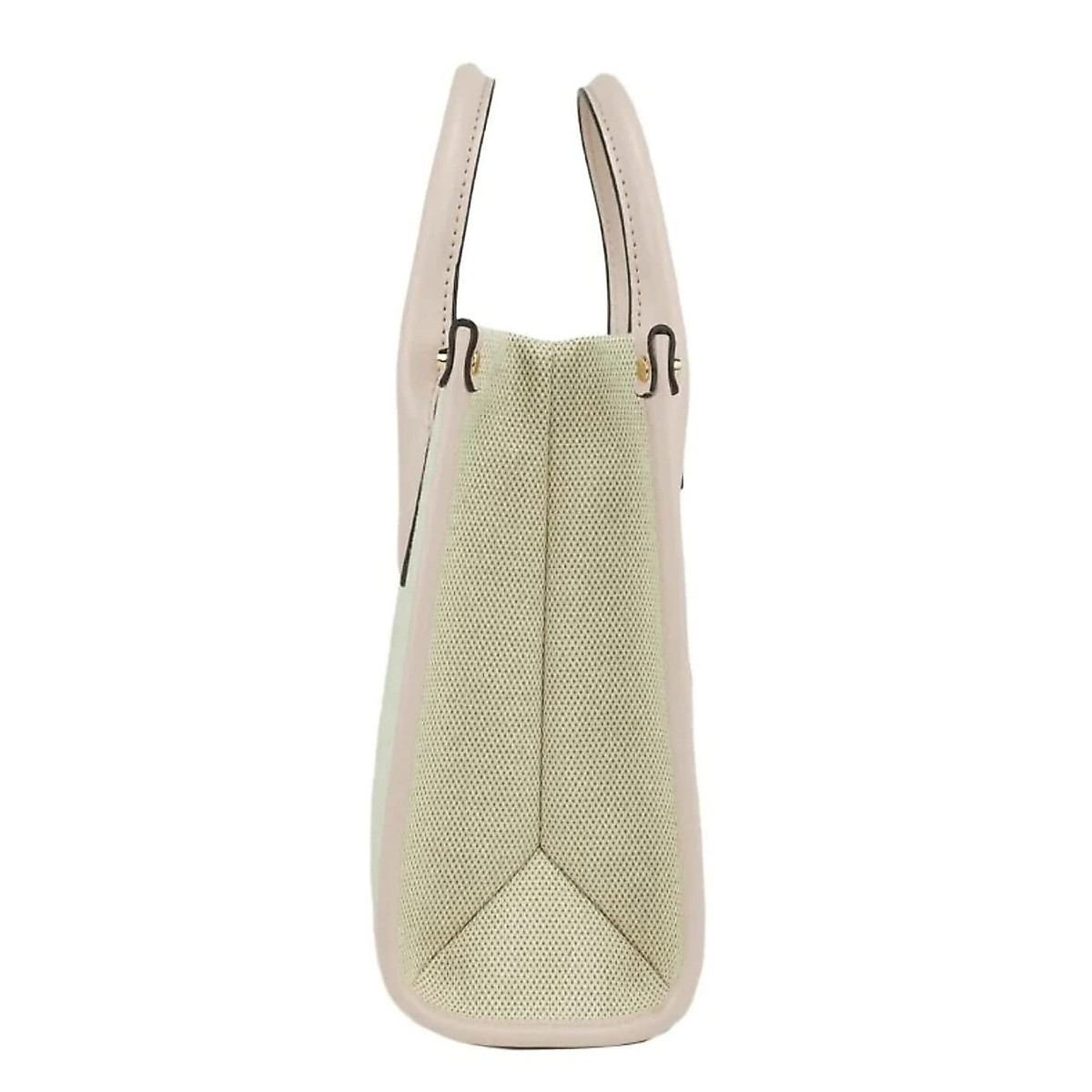 Michael Kors Mirella Small Shopper Top Zip Crossbody Bag Powder Blush Pink MK