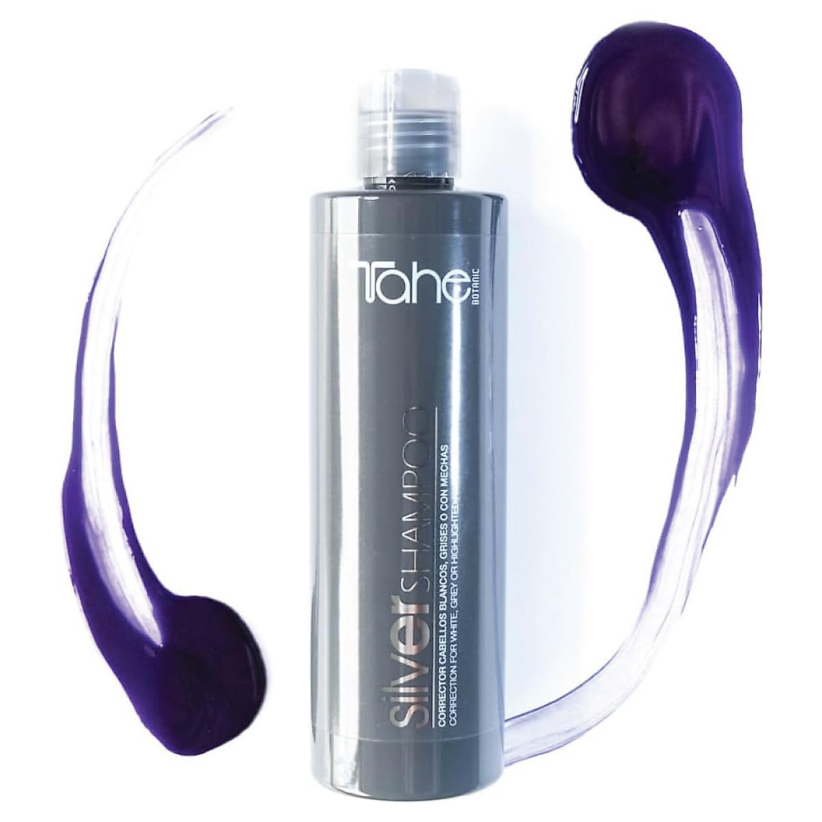 Tahe Silver Shampoo 300ml Correction for White, Grey or Highlighted Hair