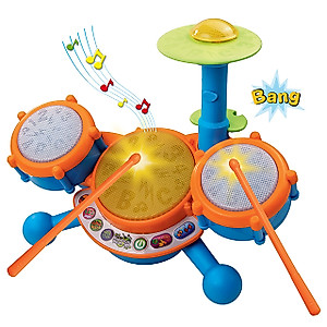 VTech KidiBeats Drum Set (Frustration Free Packaging)