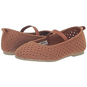 Carter's Easton Dress Shoe, Brown, 1 US Unisex Big Kid