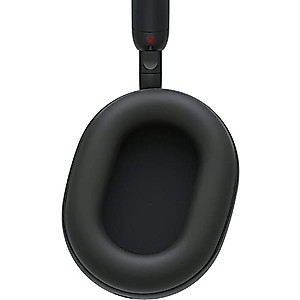 Sony WH-1000XM5 Wireless Industry Leading Noise Canceling Headphones with Auto Noise Canceling Optimizer, Crystal Clear Hands-Free Calling, and Alexa Voice Control, Black (Renewed)