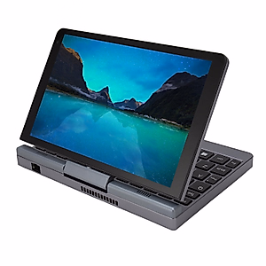 SHYEKYO 8 Inch Laptop, Notebook LPDDR5 12GB RAM Touch Screen Mini Laptop 1.9MP Camera Full Featured for Drawing for Windows 10 11 Compatible (12GB+128GB US Plug)