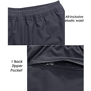 XinYangNi Men's Casual Lightweight Shorts Quick Dry Outdoor Hiking Fishing Travel Camping Shorts Navy US 39-40