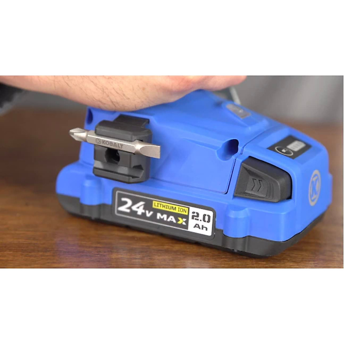 Kobalt 24-Volt Max Lithium Ion (Li-ion) 1/2-in Cordless Brushless Drill with Battery and Soft Case