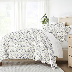 Linen Market Twin Duvet Cover (Light Blue) - Experience Hotel-Like Comfort with Unparalleled Softness, Exquisite Prints & Solid Colors for a Dreamy Bedroom – Duvet Cover Twin Set with 1 Pillow Sham