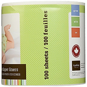 Kushies 6 Count Flushable Biodegradable Diaper Liners