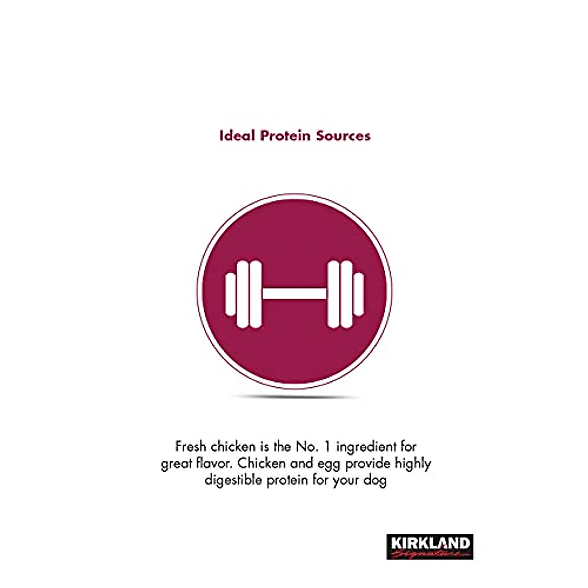 Kirkland Signature Adult Formula Chicken, Rice and Vegetable Dog Food 40 lb.