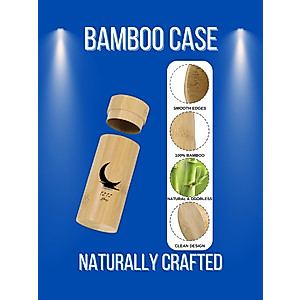 Blue Light Blocking Glasses and Wood Case - UV Protection Sunglasses with Anti-Glare Coating - Ideal for Computer Work, Gaming, and Night Driving - Reduce Eye Strain and Improve Sleep for Adults