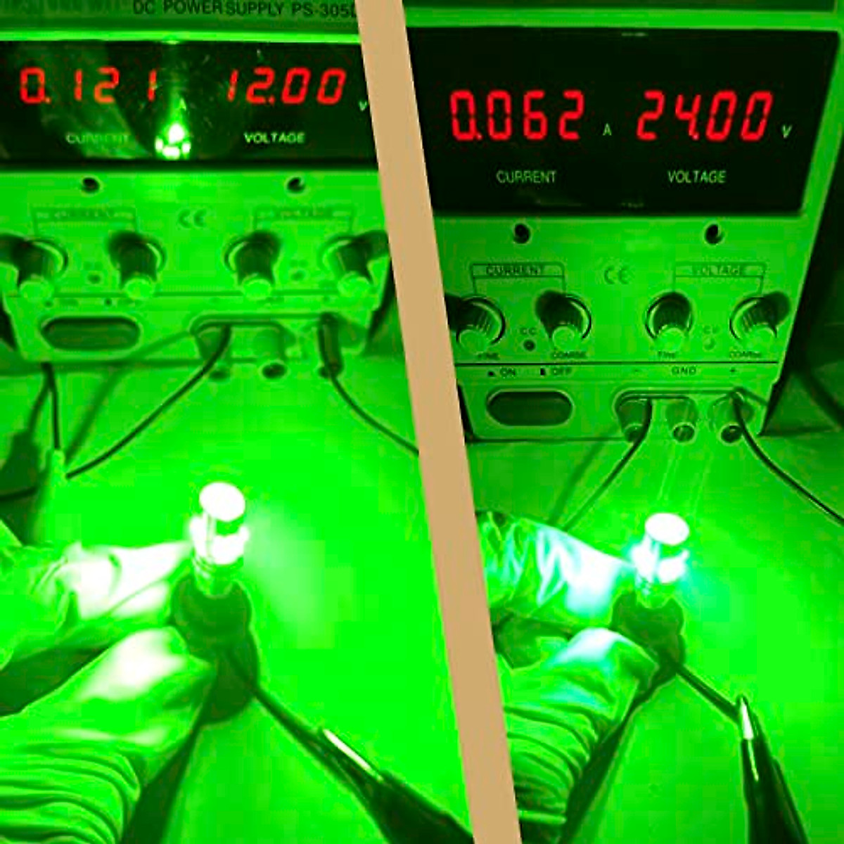 Wiseshine LED Bulb 921 Backup Lights,T15 LED Bulb Green,912 LED Bulb,Car Automotive Camper Landscape Truck RV 906 W16W T10 194 W5W LED Bulb DC 12V-24V for Dome Dashboard Light Canbus (Pack 2)