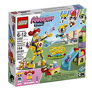 LEGO The Powerpuff Girls Bubbles’ Playground Showdown 41287 Building Kit (144 Pieces)