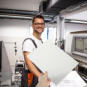 60 Sheets Self-adhesive Printing Paper Large Label Stickers Sticker Label Printer Paper Label Paper Decal Print Labels Stickers Adhesive Printable Paper Sticker Blank Labels