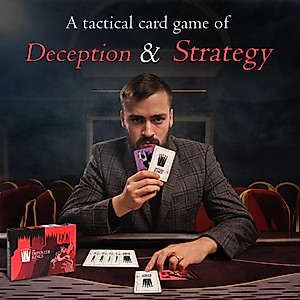 Imposter Games The Imposter Kings, Card Games of Strategy & Intrigue for 2-4 Players Age 8 & up, with a Well-Illustrated Deck of Cards, Exciting Alternative to Adult Board Games or Kids Games