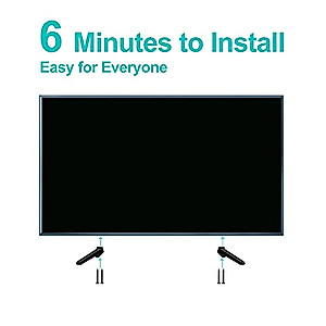 Universal TV Stand for TCL LED Smart Roku TV, TV Base Stands for TCL 40 inch LED TV 40FD2700 Stand with Screws