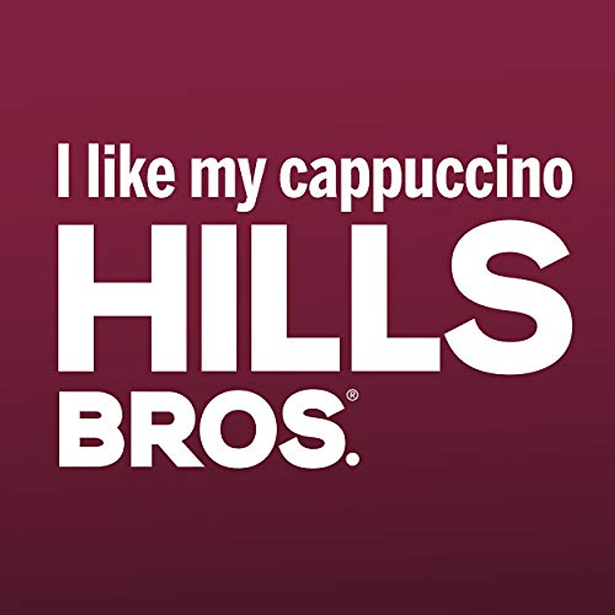 Hills Bros. Instant Cappuccino Mix, Sugar Free Double Mocha (12 Oz, Pack of 1) – Convenient and Versatile, Instant Hot or Iced Coffee, Frothy & Rich Chocolate Flavor - Just Add Water