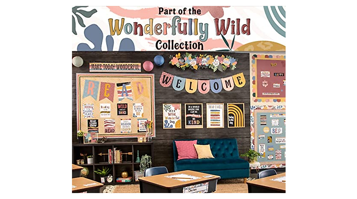 Deep Rose Scalloped Border Trim - Enhance Your Classroom