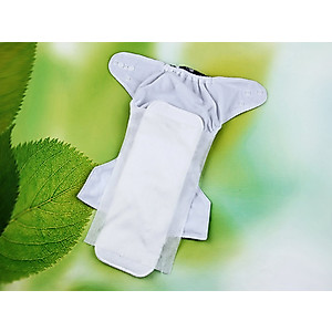 Lilbit 2 Rolls Baby Biodegradable Flushable Viscose Nappy Liners 100 Sheets Per Roll for Cloth Diaper