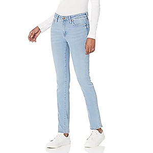 GAP Womens Classic Straight Fit Jeans, Light Berlin, 29 Regular US