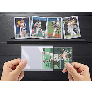 Trading Card Holder and Card Sleeves Packs VARDO Utral Clear 130 pcs Film Style Upgrade