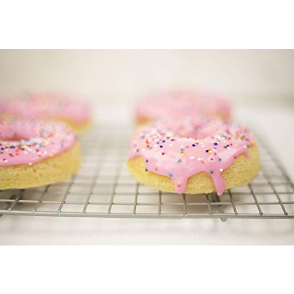 USA Pan Half Sheet Nonstick Roasting and Cooling Rack, Set of 2