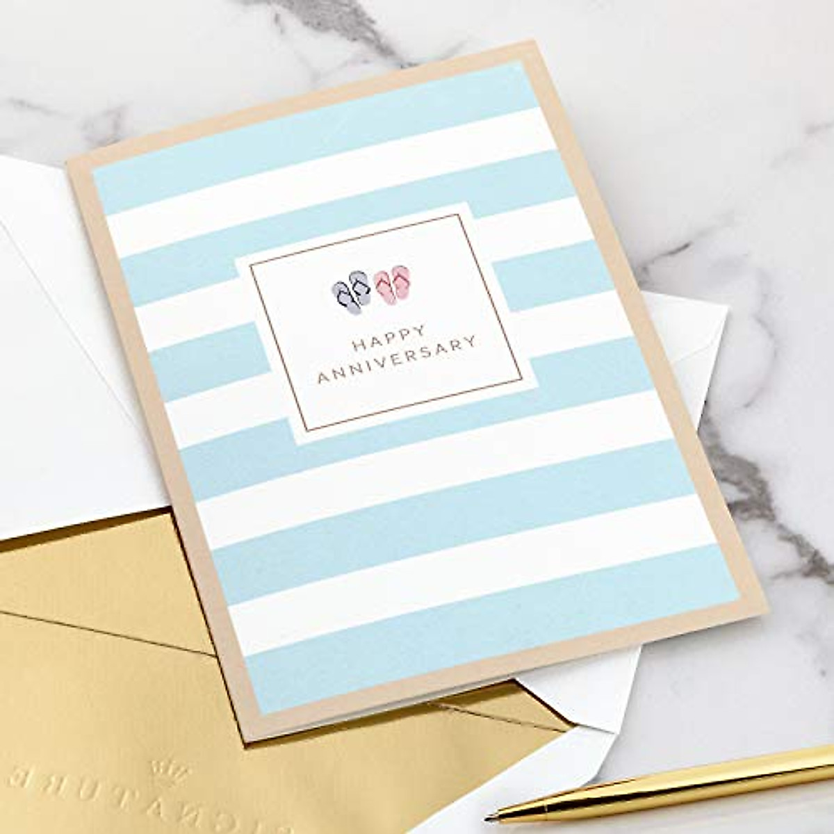 Hallmark Signature Pop Up Beach Anniversary Card