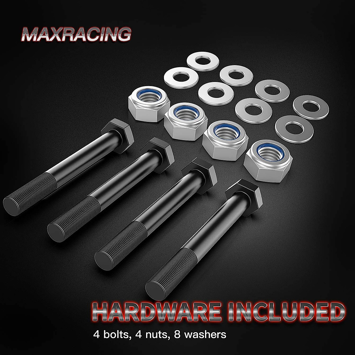 Maxracing 2.5" Front Leveling Kit Compatible with 2007-2025 Chevy Silverado Avalanche Suburban 1500 Tahoe Sierra Yukon XL1500 4WD/2WD